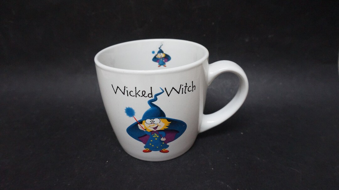 Wicked Witch Coffee Mug, Halloween Novelty Joke Tea Cup With Witchy ...