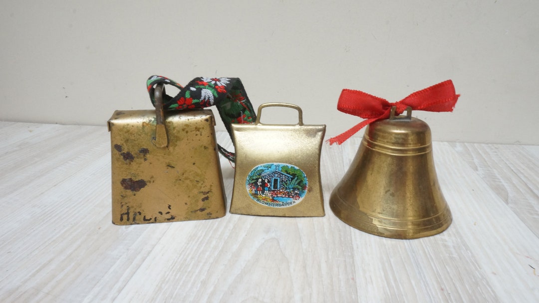 Tyrolean Brass Bronze Bell Oktoberfest Accessory, Blomstegarden ...