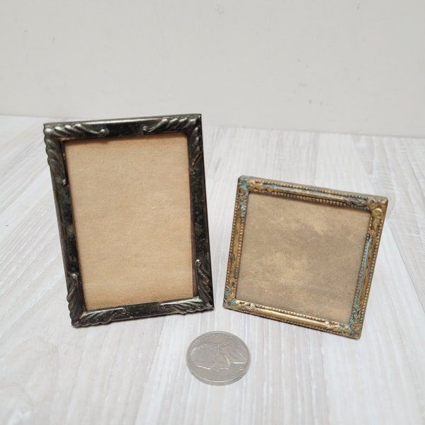 Antique Miniature Picture Frame - Etsy