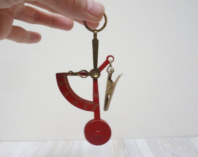 Pendulum Scale Balance Weight Beam Vintage Retro Made in Germany Hand ...