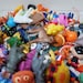 Lot of Random Mini Figurines Animal Human Monster Kinder - Etsy