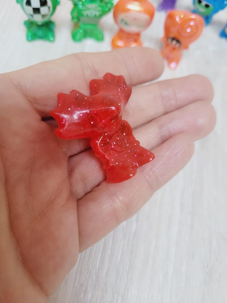 12 Glitter Sheer Pearly Crazy Bones Gogos Multi Color Collection, Party ...