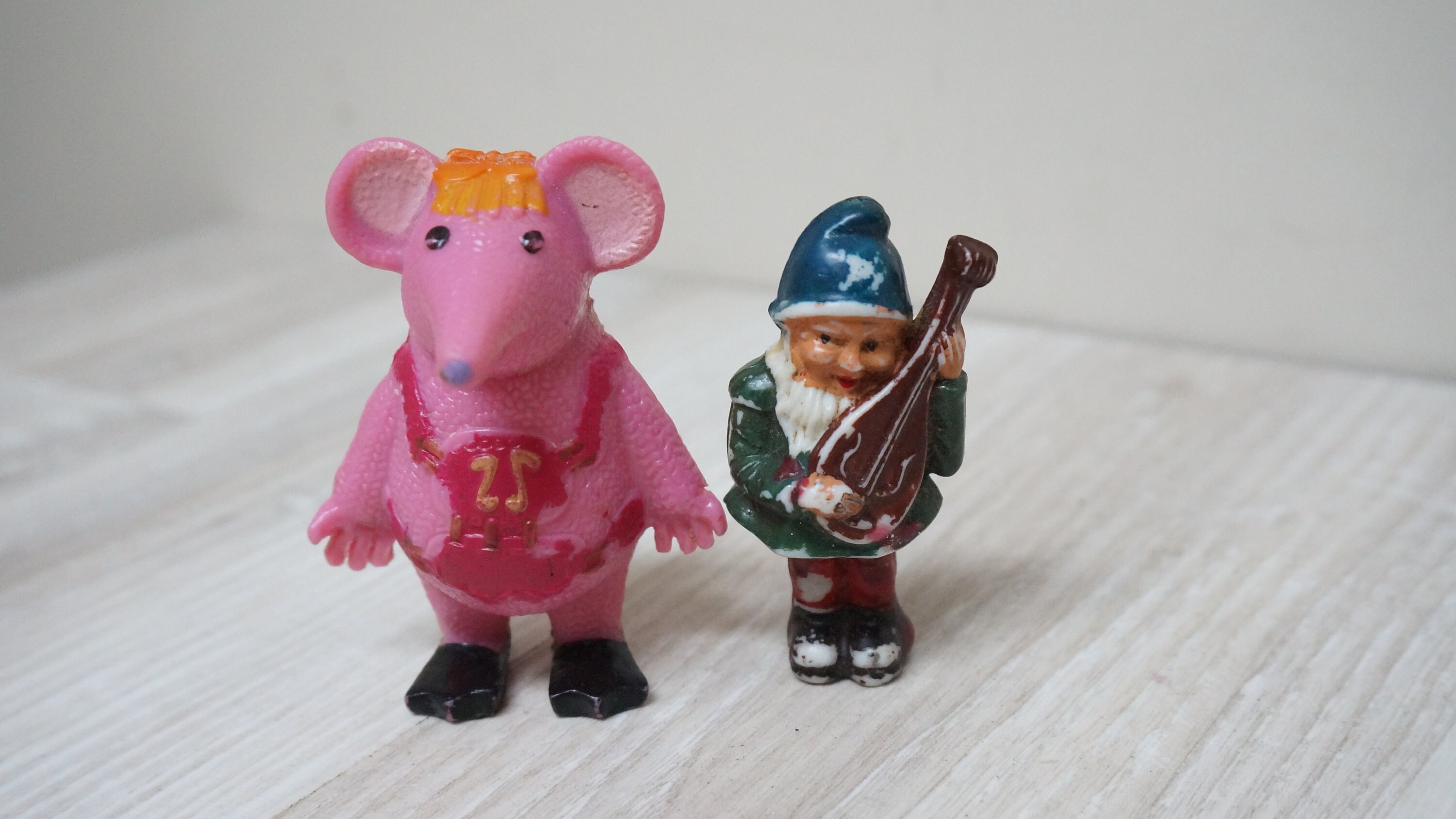 Dolls & Action Figures Celluloid gnome pixie elf mole rat mouse Animal ...