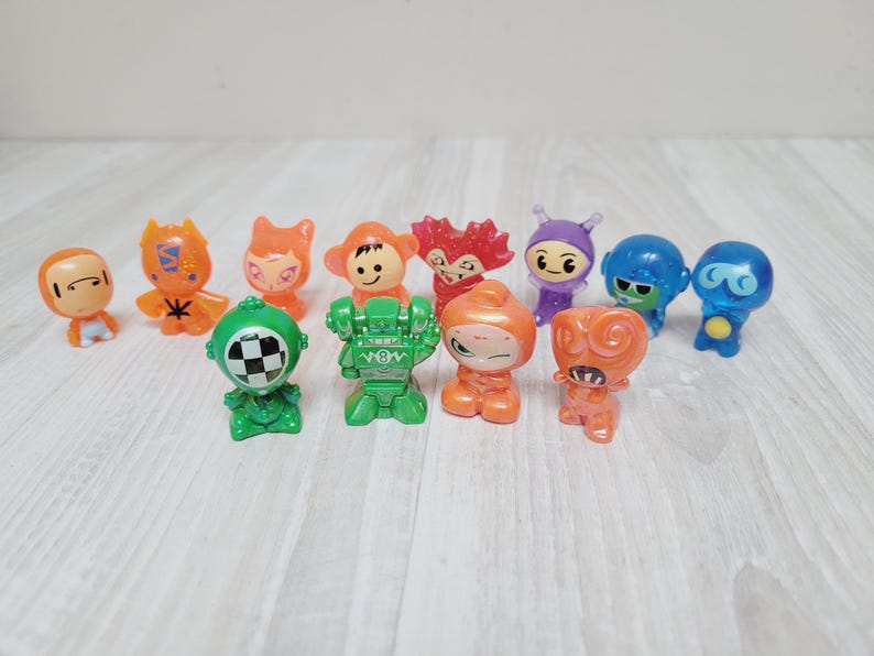 12 Glitter Sheer Pearly Crazy Bones Gogos Multi Color Collection, Party ...