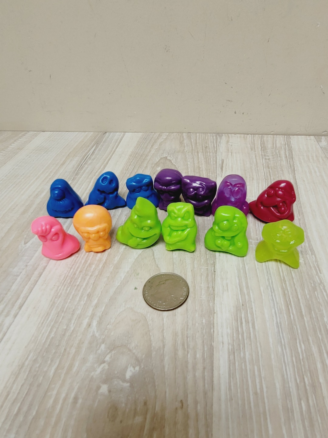 Set of 13 Dracco Heads Crazy Bones Gogos Multi Color Collection, Party ...