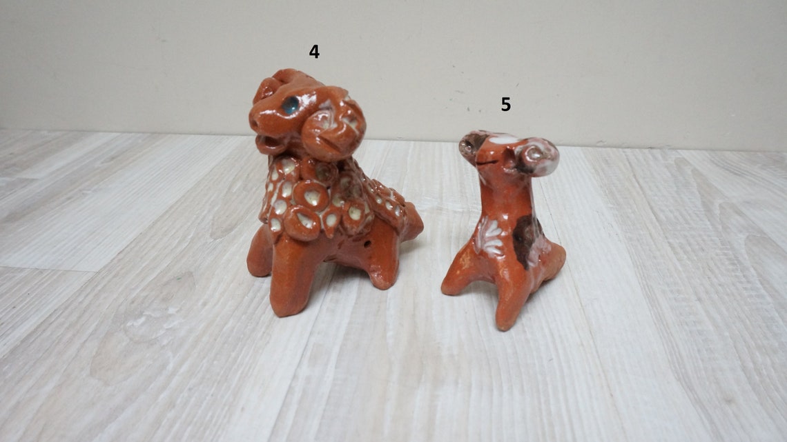 Ceramic ram rooster pigeon whistle Chicken hen horse pig sheep | Etsy