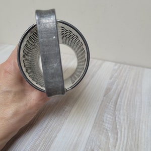 Round Tube Cylinder Grater, Vintage Metal Shredder for Potatoes ...