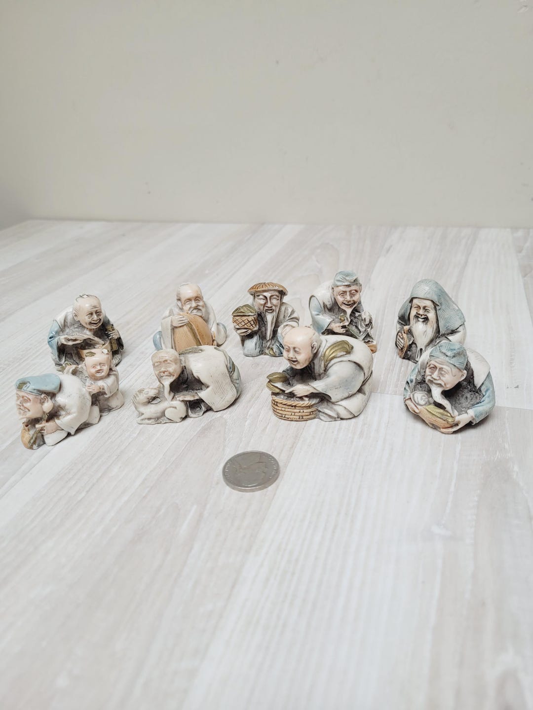 Choose Netsuke Style Mini Italian Buddha Figurine, Cheswick Hand ...