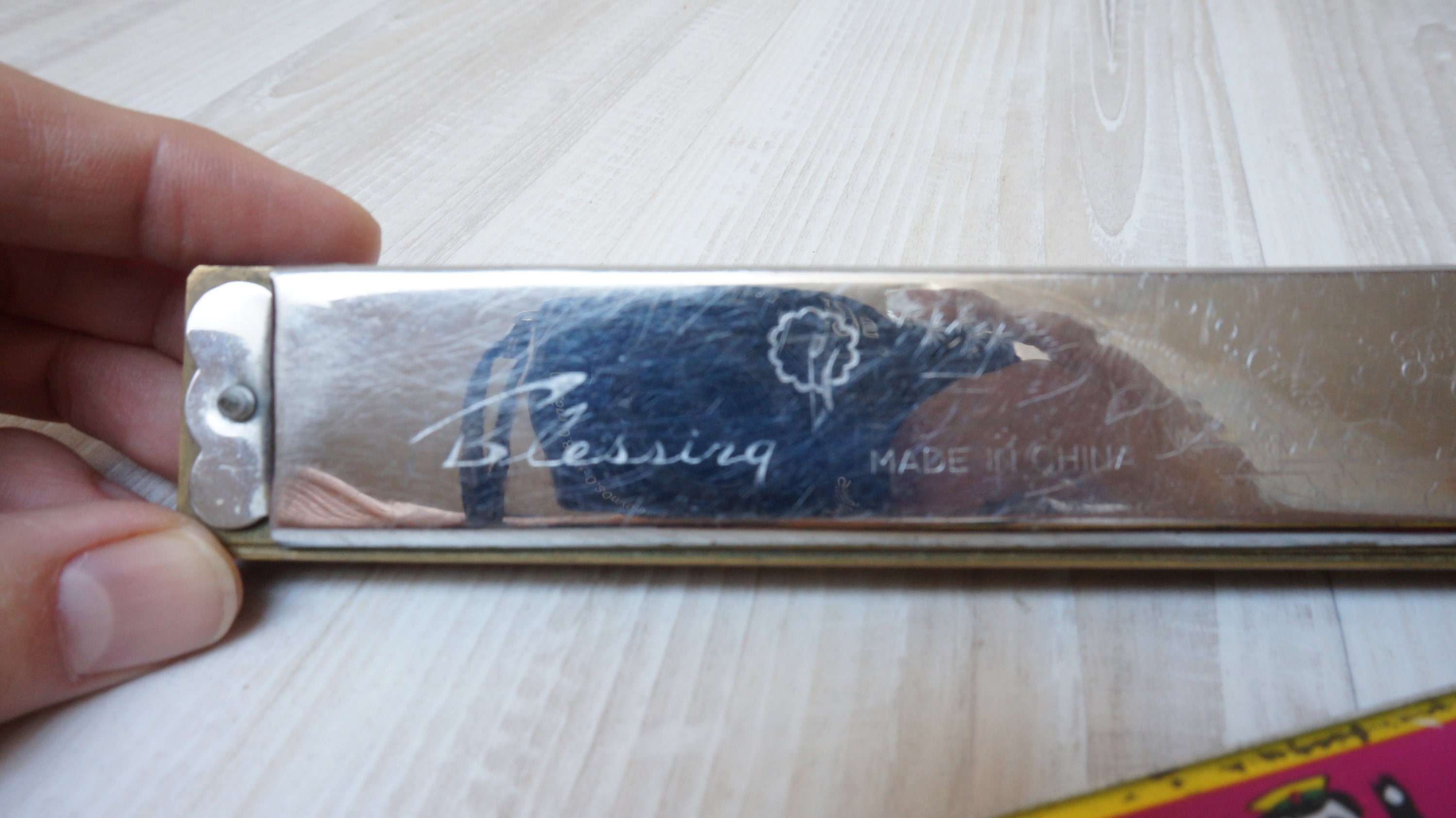 2 Harmonicas Vintage Blessing Harmonica Pink Blue Tin Metal - Etsy Canada