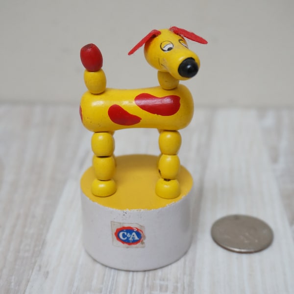 Vintage Wooden Push Toys - Etsy