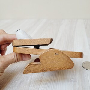 Wooden Frog Clacker, Clacking Click Clack Toy, Vintage Kid Retro ...