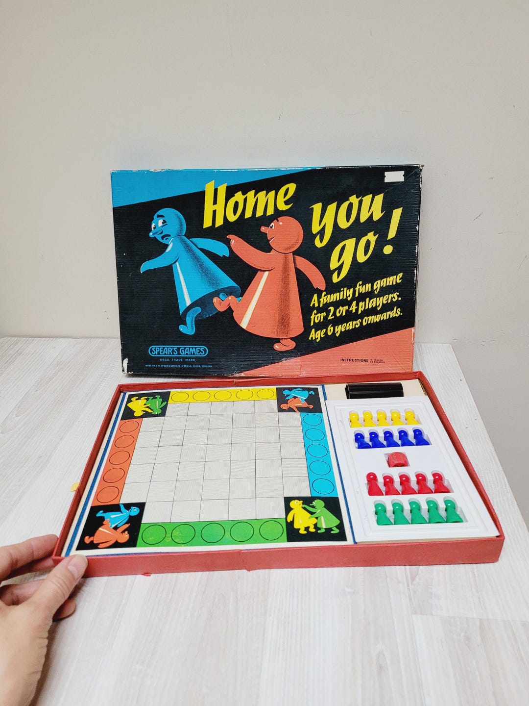 Home You Go Game Set by Spear's Games, Made in England Desk Table ...