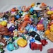 Lot of Random Mini Figurines Animal Human Monster Kinder - Etsy