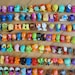 10 or 20 Random Crazy Bones Gogos Mini Monster Plastic Figurines Retro ...