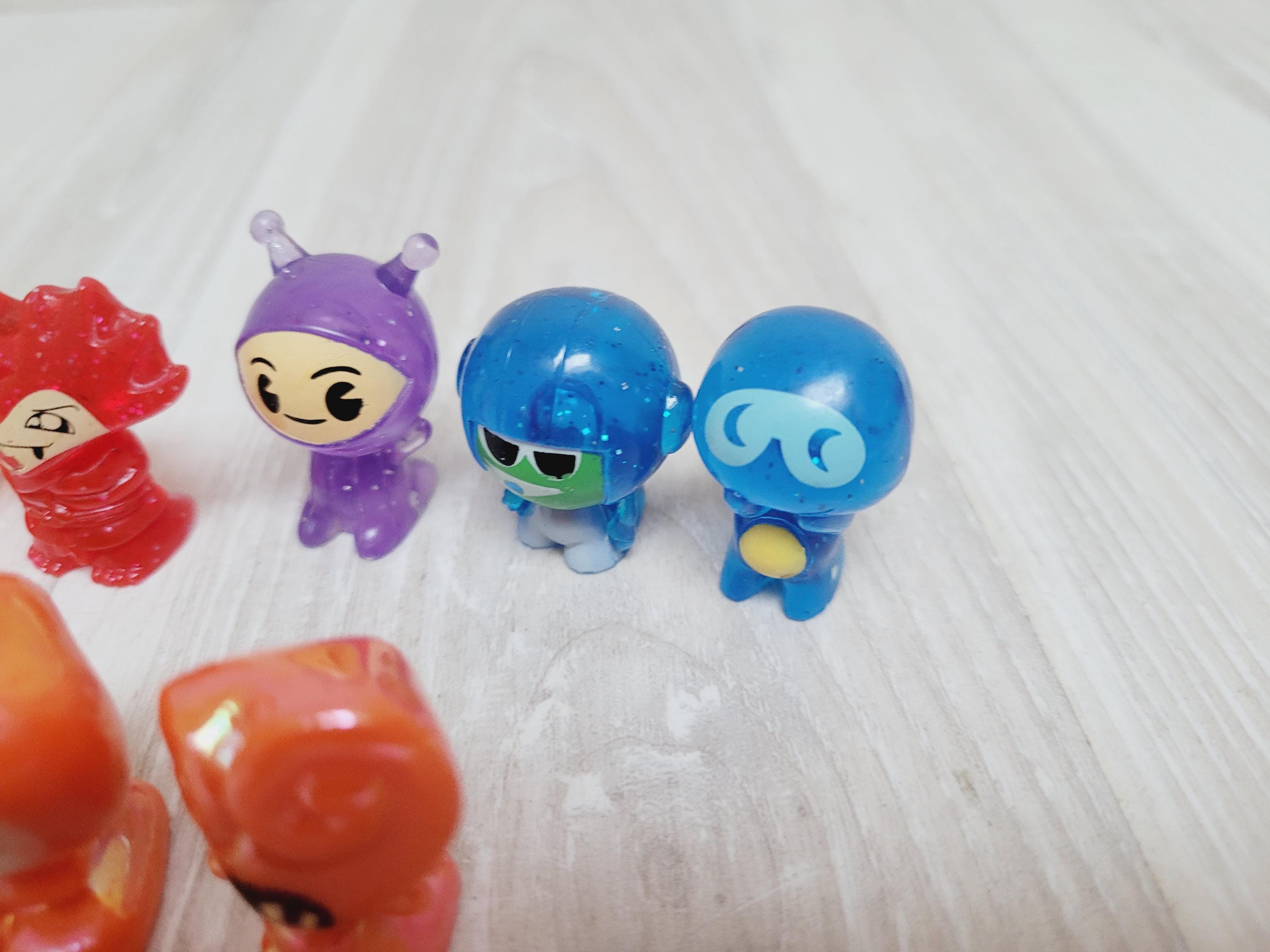 12 Glitter Sheer Pearly Crazy Bones Gogos Multi Color Collection, Party ...