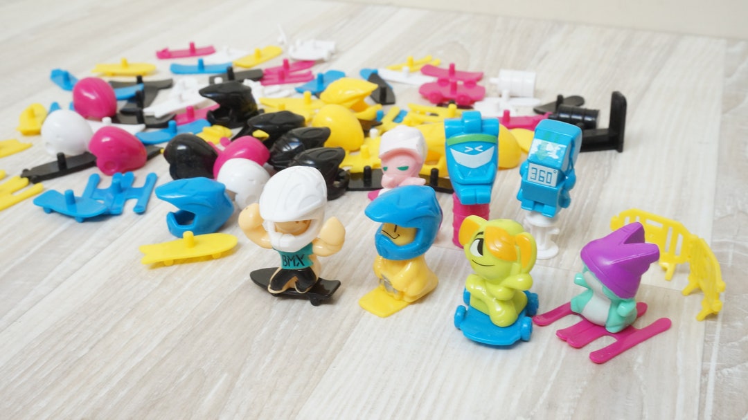 40 Random Accessories for Crazy Bones Gogos Mini Monster Plastic ...