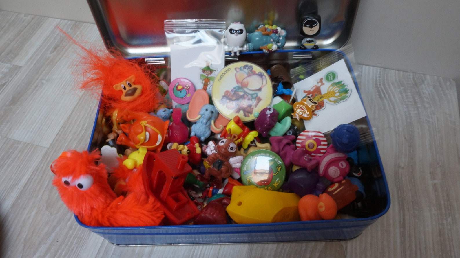 Lot of Random Mini Figurines Animal Human Monster Kinder - Etsy