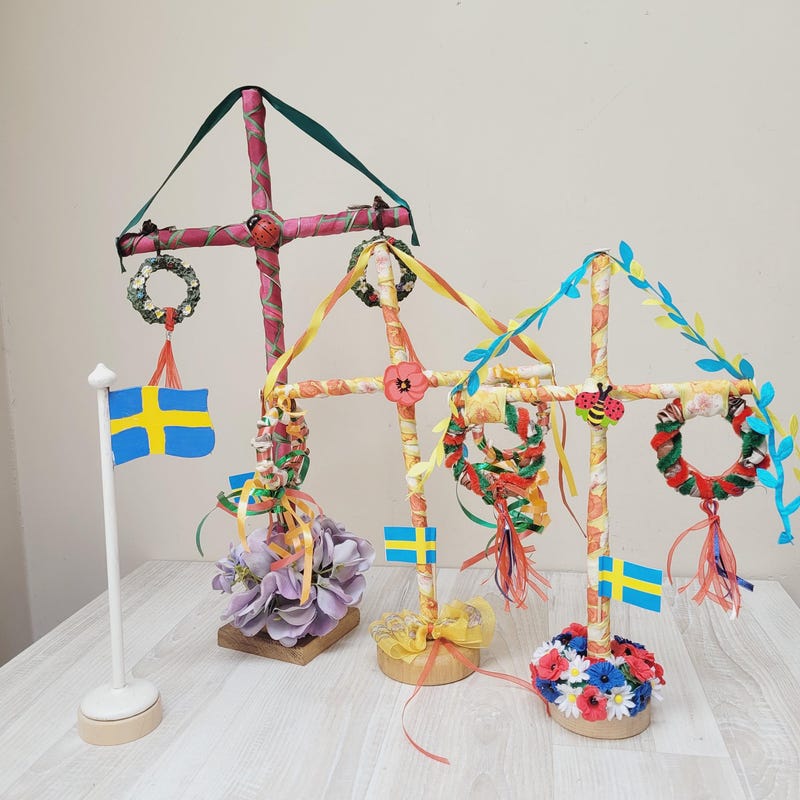 Swedish Midsummer Poles - Etsy