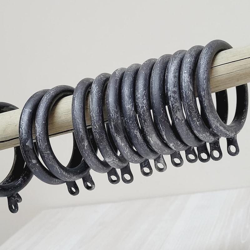 Curtain Rod Rings - Etsy