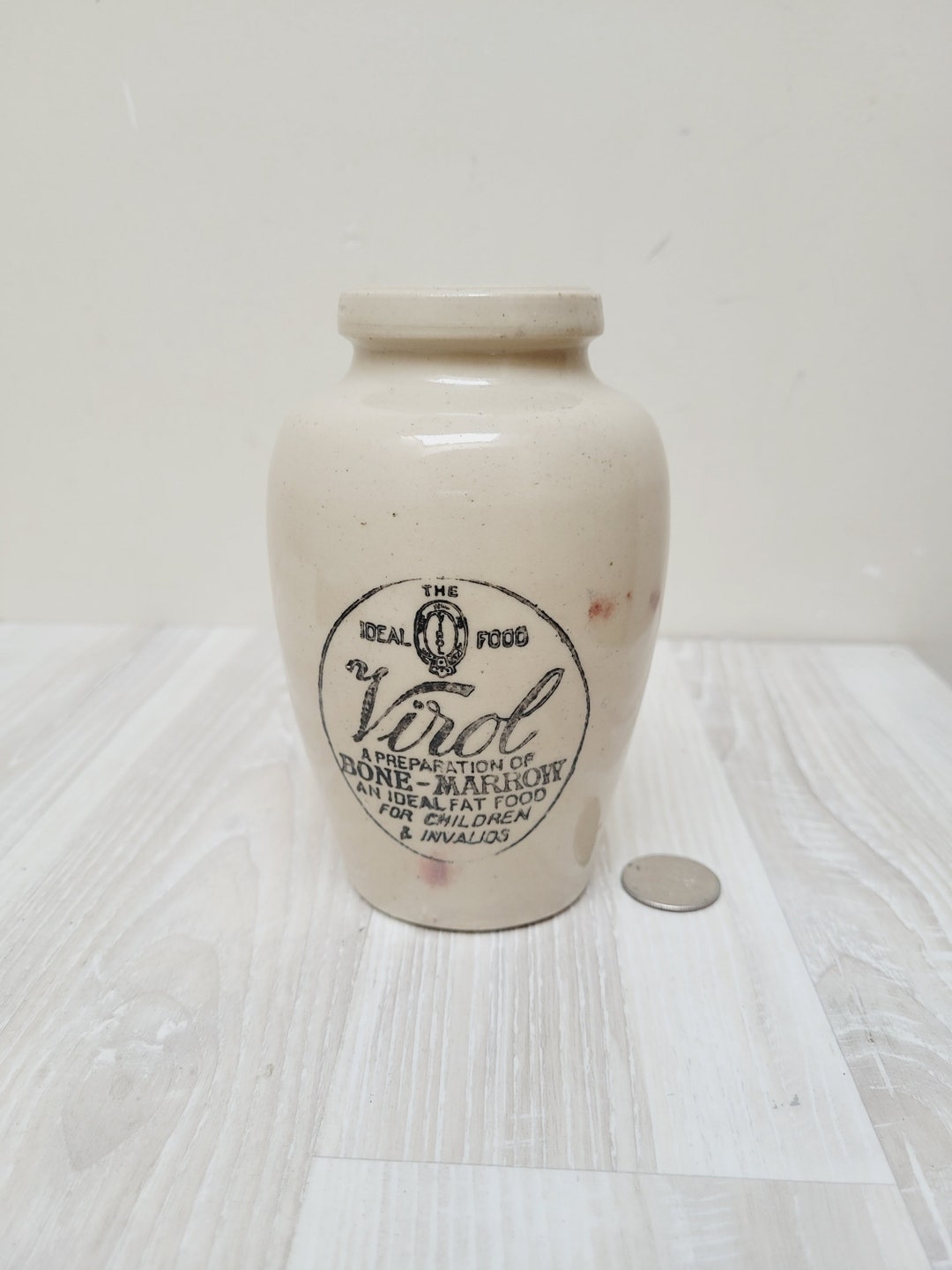 Virol Stone Jar Bottle, Preparation of Bone-marrow Ideal Fat Food for ...