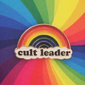 Cult Leader Enamel Pin - Etsy