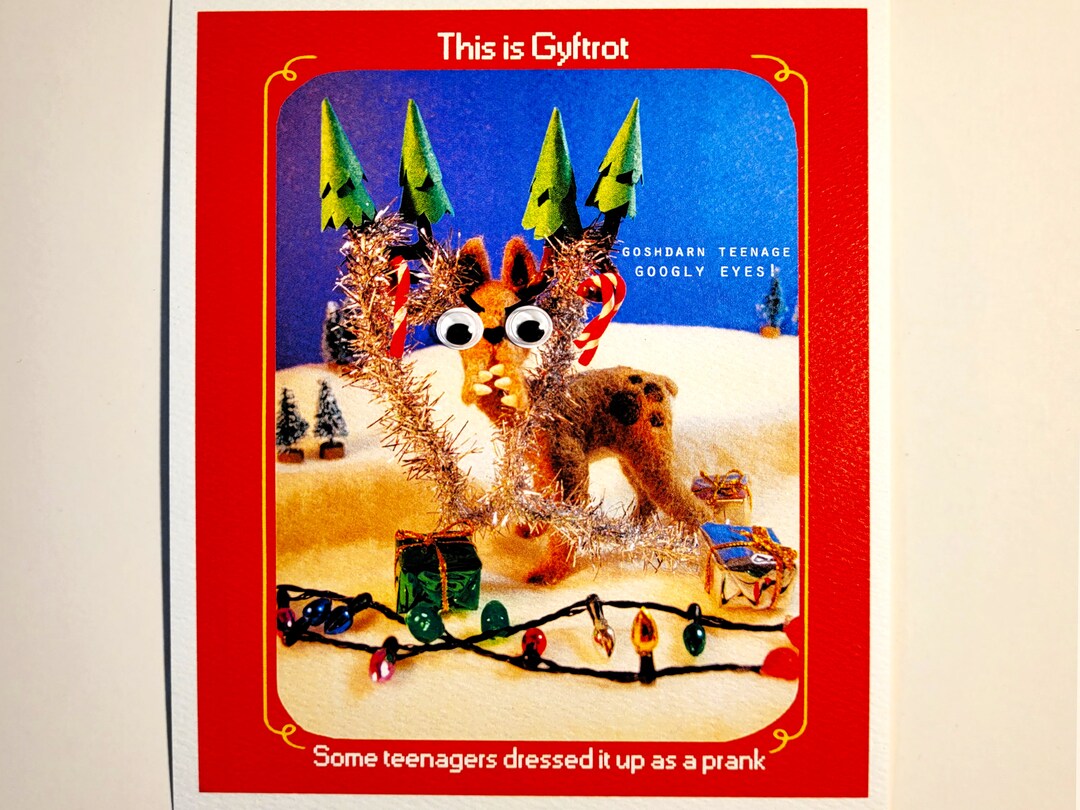 Gyftrot Holiday Print - Etsy