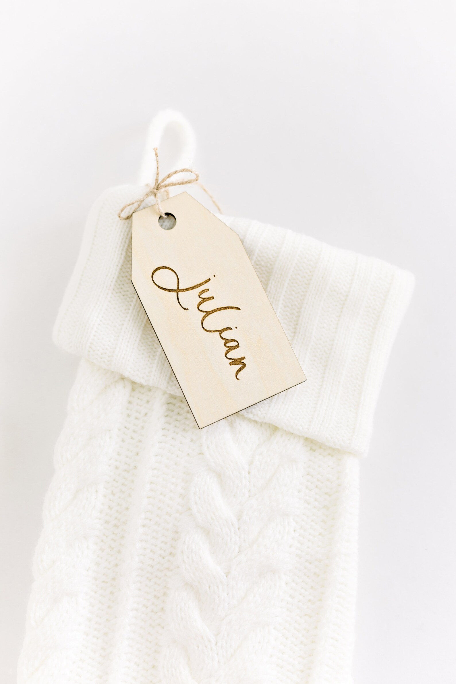 Personalized Engraved Stocking and Gift Tags | Etsy