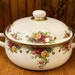 Royal Albert Old Country Roses Large Covered Casserole Dish, Enamel ...