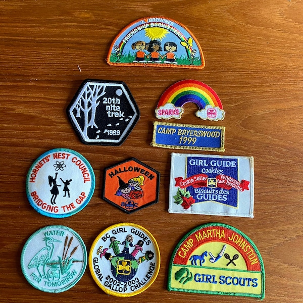 Girl Guide Badges - Etsy UK