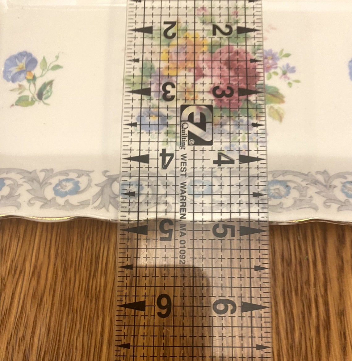 Royal Albert Fragrance Underplate for Cream and Sugar,40's Floral ...
