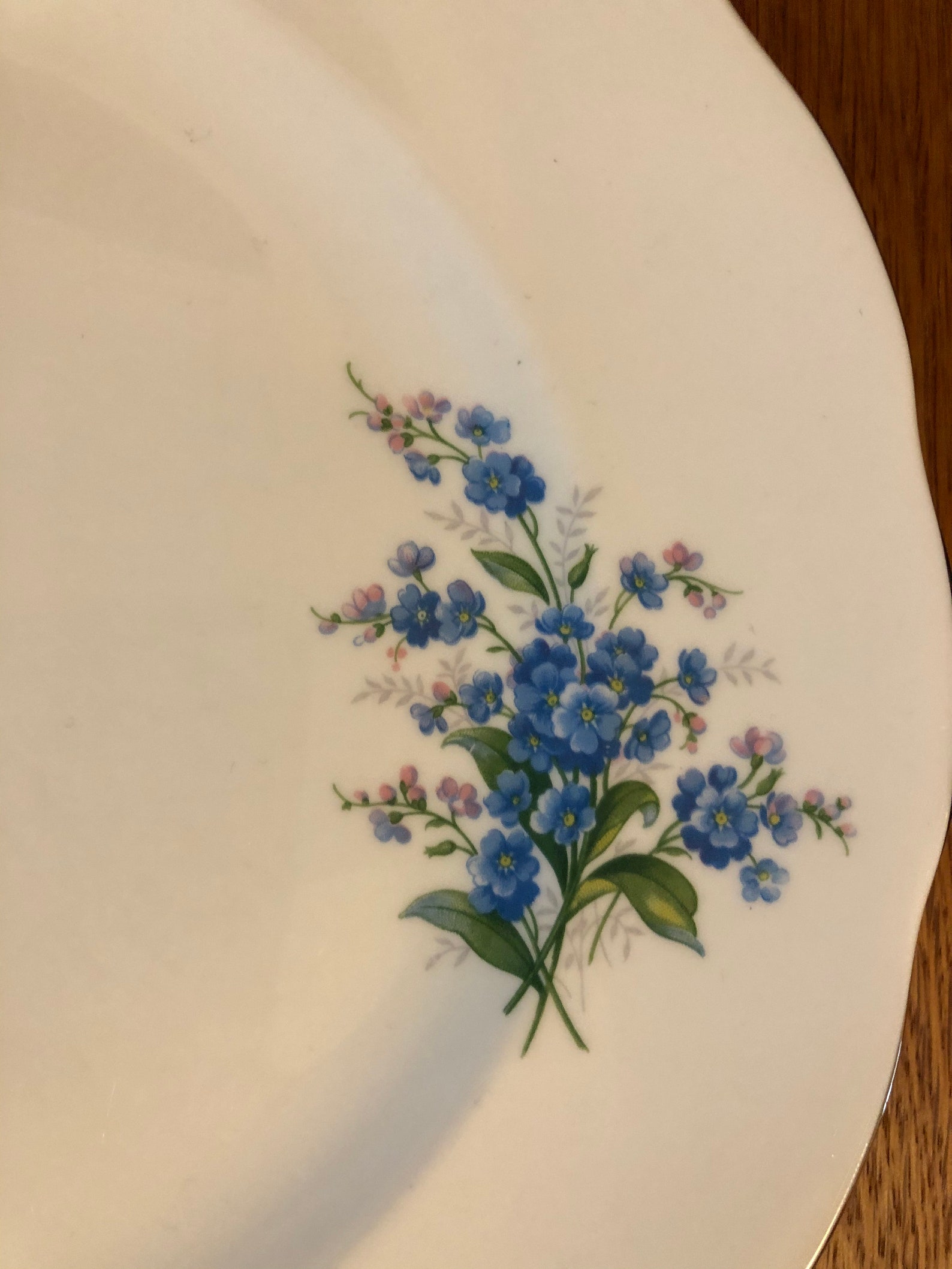 20 Piece Royal Albert Forget Me Not Dinnerware Service for 4 | Etsy