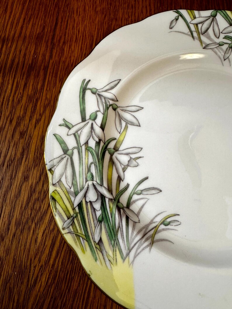 Royal Albert Flower of the Month Series, January, Snowdrop Teacup ...