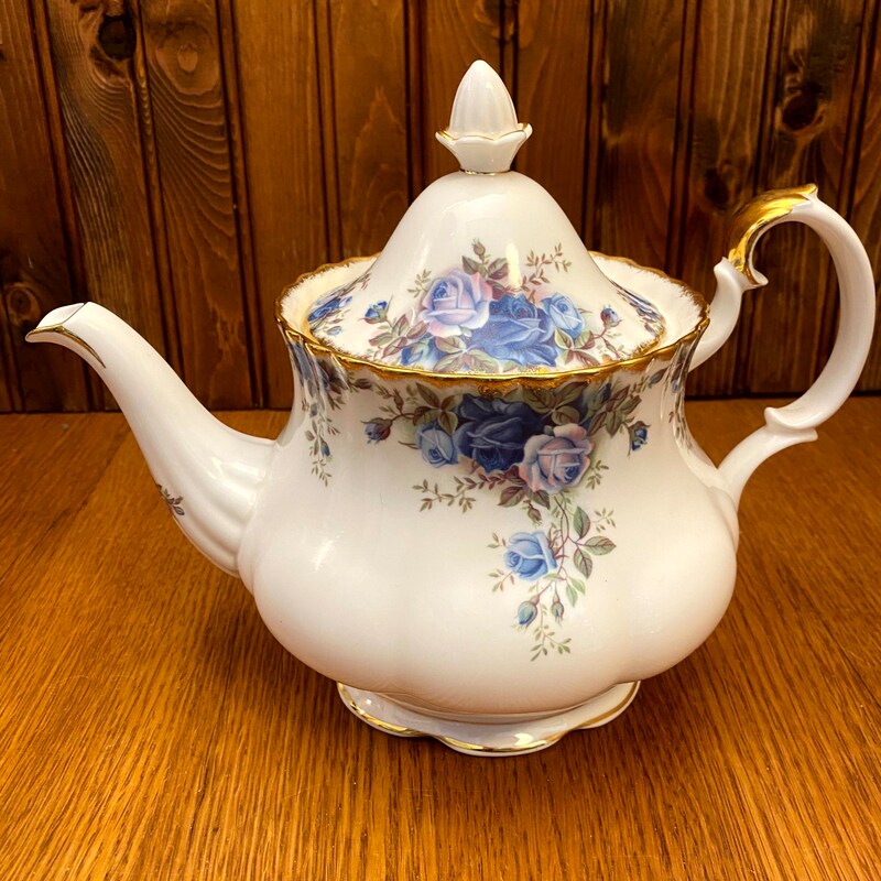 Rose Teapot - Etsy