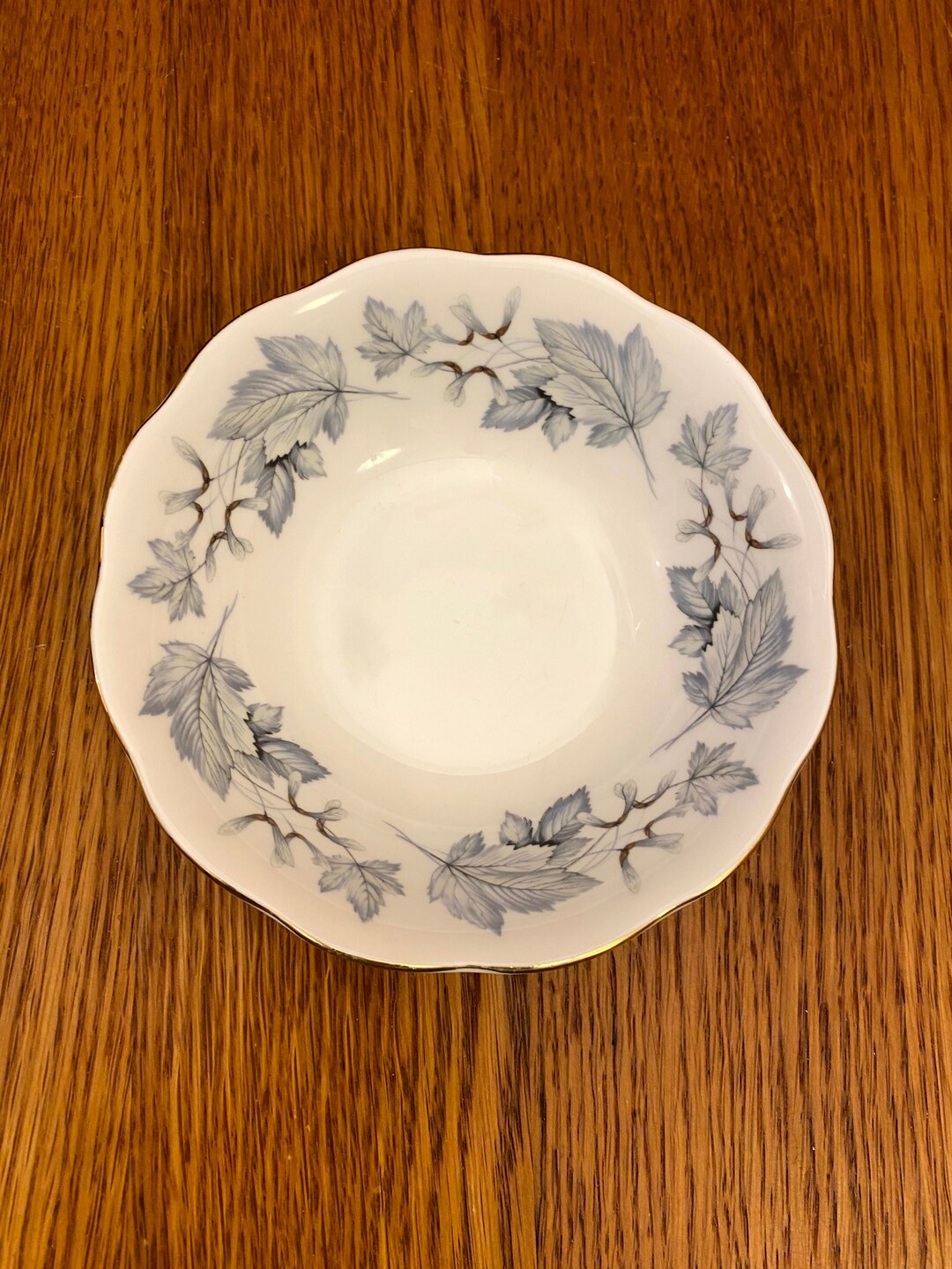 Fruit Nappy by Royal Albert Silver Maple, Berry Bowl - Etsy