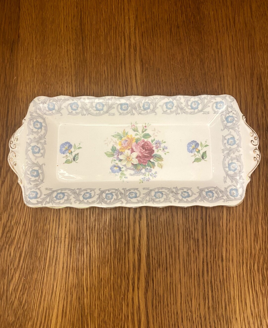 Royal Albert Fragrance Underplate for Cream and Sugar,40's Floral ...