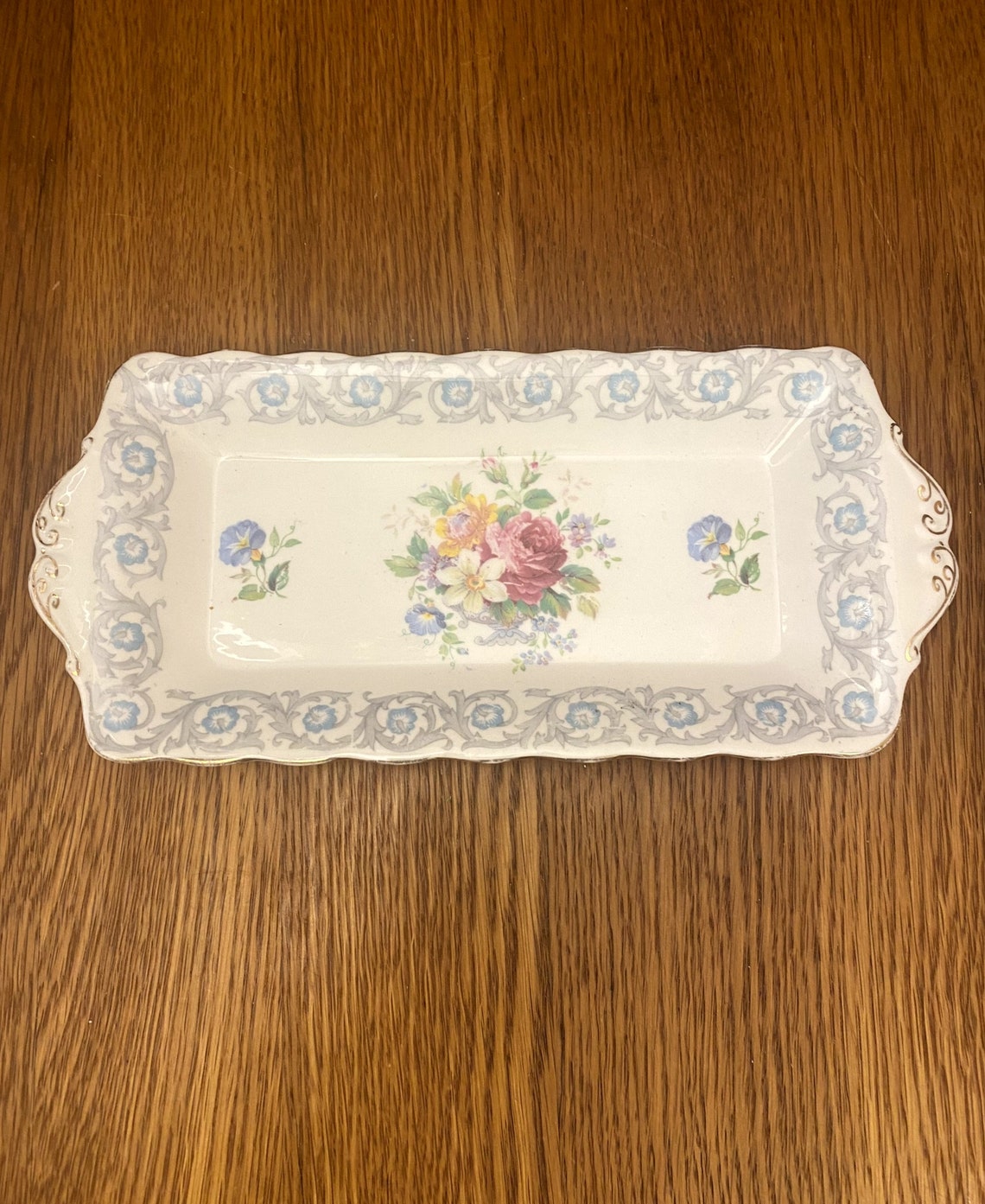 Royal Albert Fragrance Underplate for Cream and Sugar,40's Floral ...