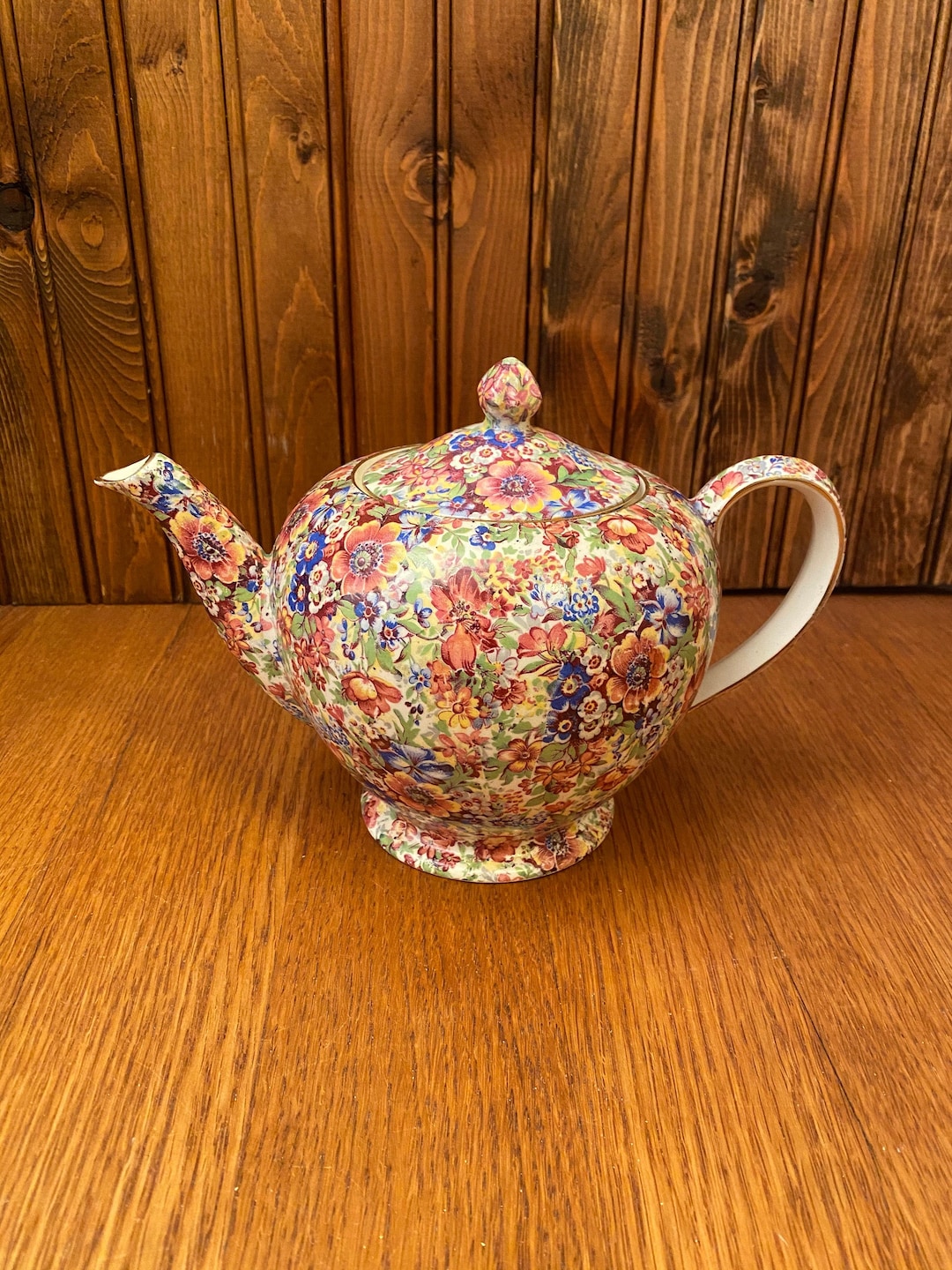 Royal Winton Grimwades Sunshine Teapot, 4 Cup Chintz Teapot - Etsy New ...