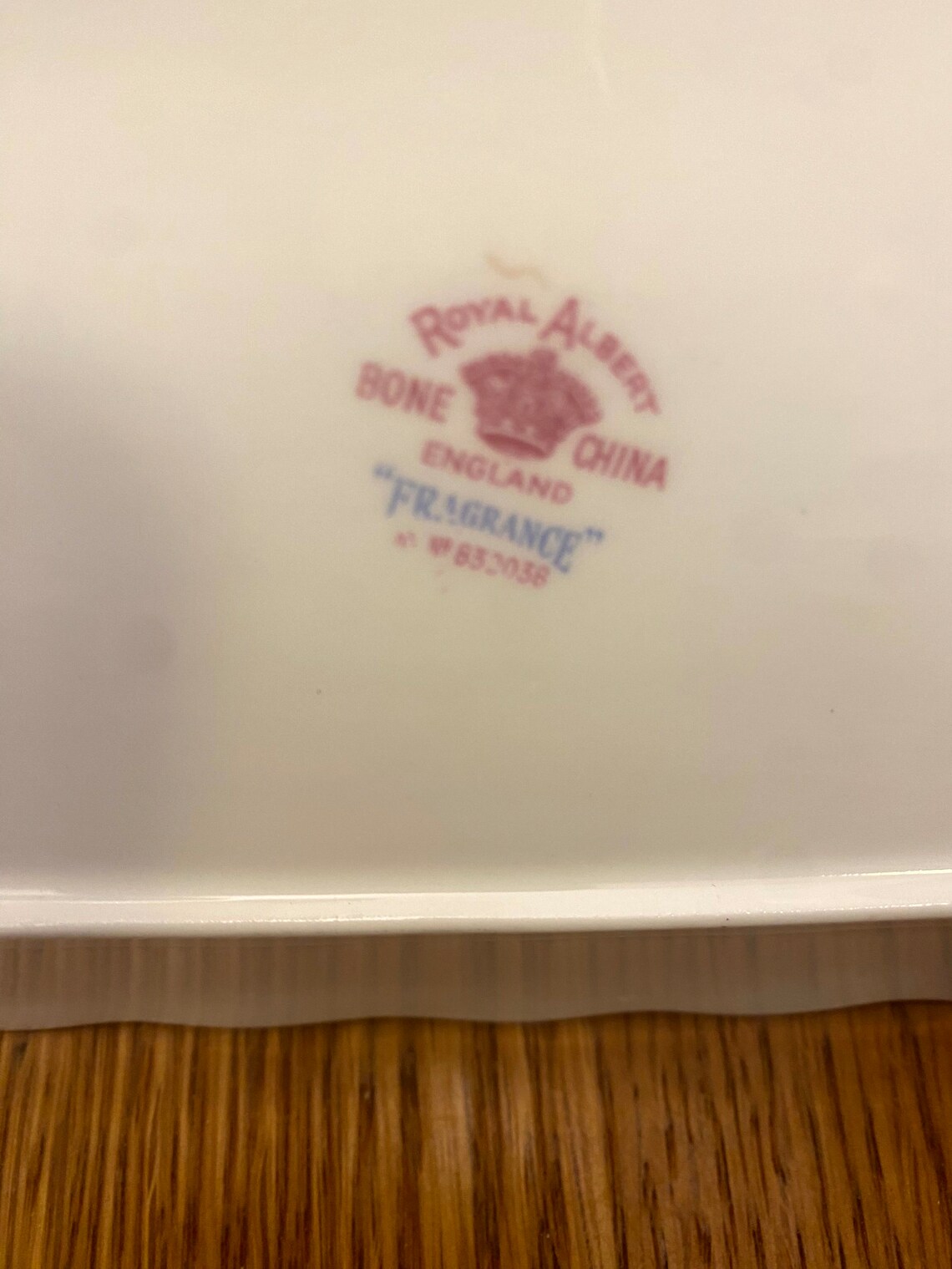 Royal Albert Fragrance Underplate for Cream and Sugar,40's Floral ...