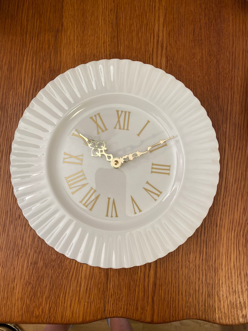 Royal Albert Val D'or Large Wall Clock - Etsy