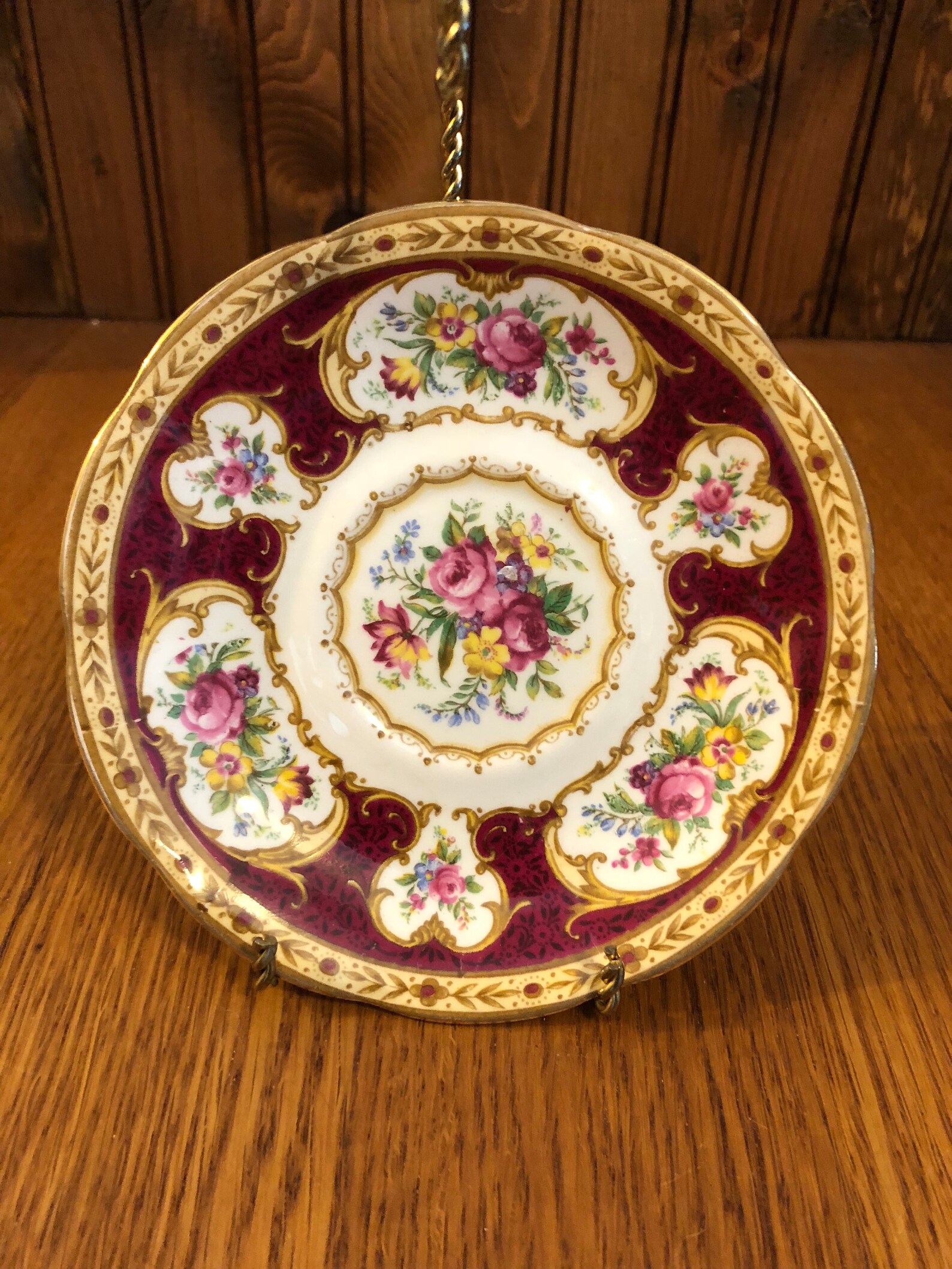 Royal Albert Lady Hamilton Crown China Orphaned Saucer Only | Etsy