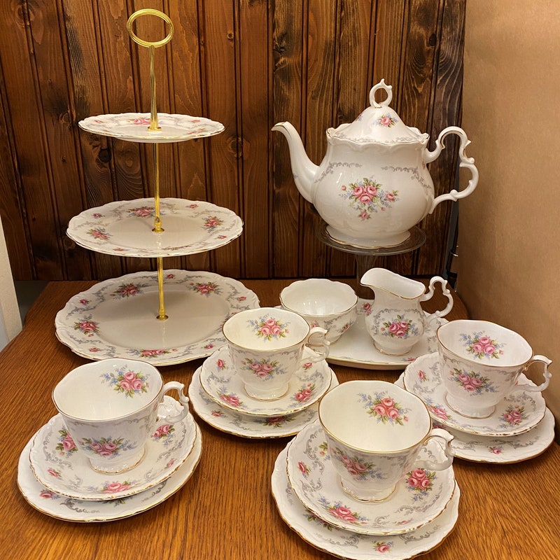 Royal Albert Tea Set - Etsy