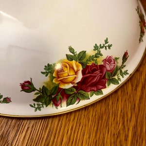 Royal Albert Old Country Roses Large Covered Casserole Dish, Enamel ...