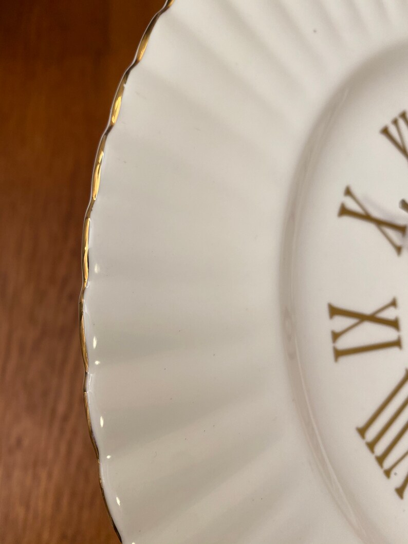 Royal Albert Val D'or Large Wall Clock - Etsy