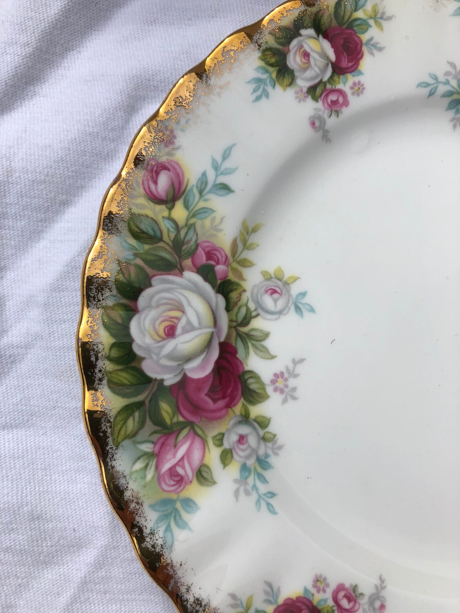 Royal Albert Celebration Dinner Plate Salad Plate Dessert - Etsy