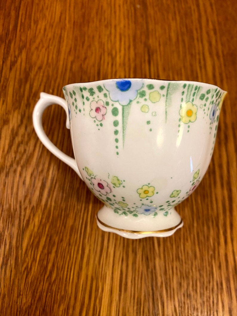 Royal Albert Crown China, Lynton Pattern, Hand Painted Floral Teacup ...