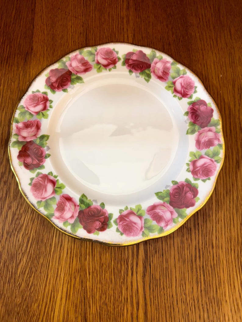 20 Piece Royal Albert Old English Rose Dinnerware Set for 4 - Etsy