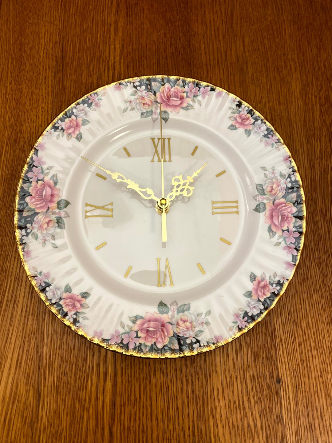 Royal Albert Concerto Wall Clock - Etsy