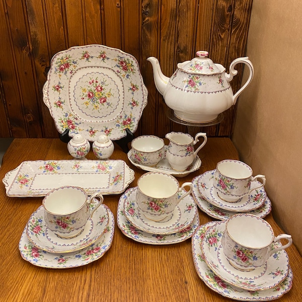 Royal Albert Mini Tea Set - Etsy