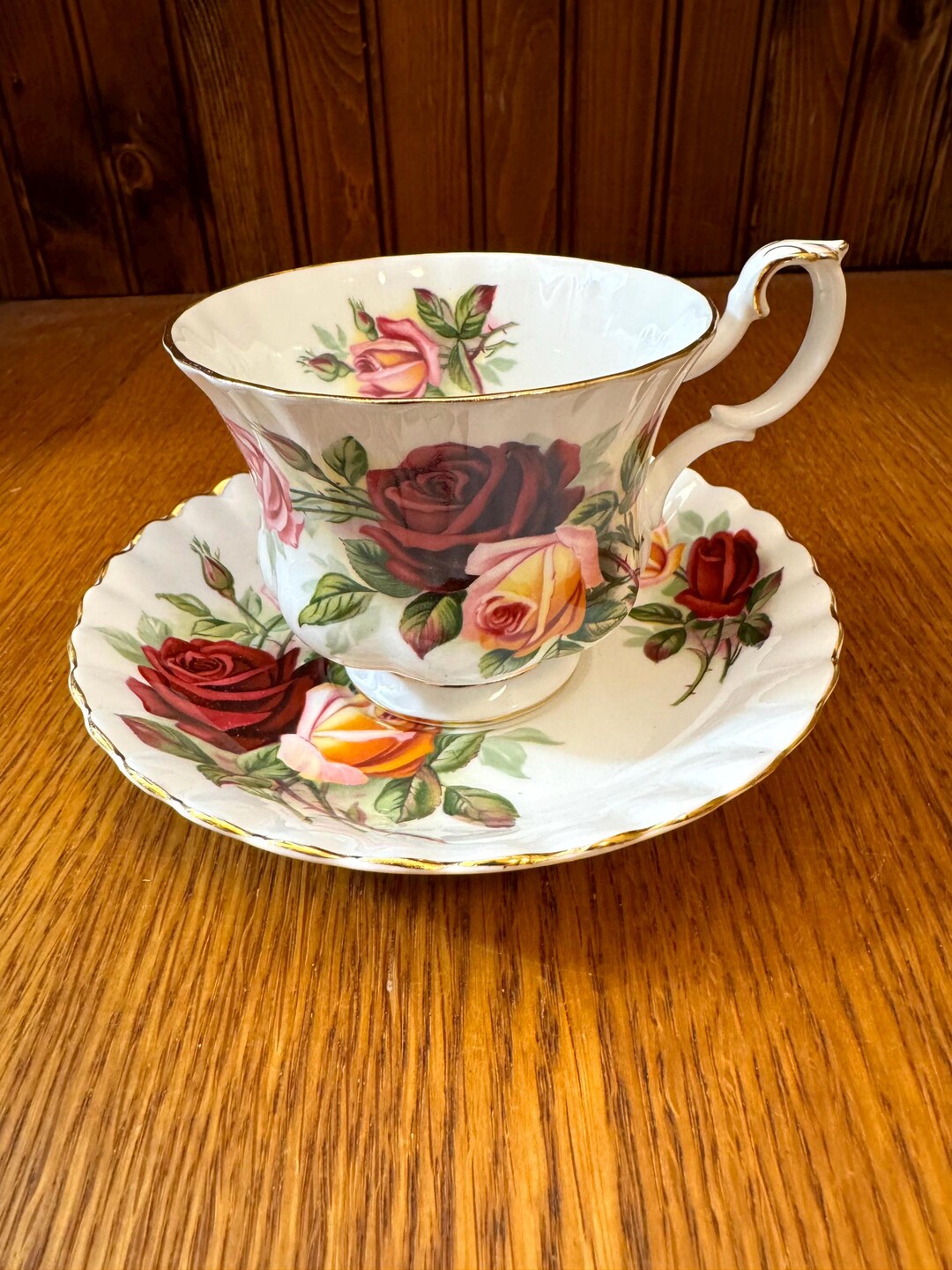 Royal Albert King's Ransom Teacup and Saucer - Etsy