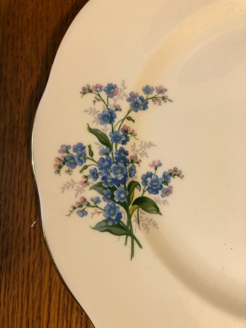 Royal Albert Forget Me Not China Dinnerware, Your Choice, Blue Floral ...